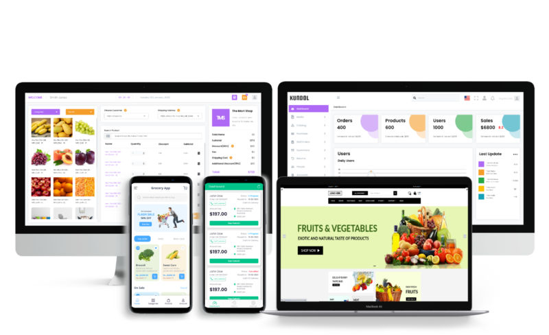 Flutter Ecommerce Solution with Delivery App - Themes-Coder