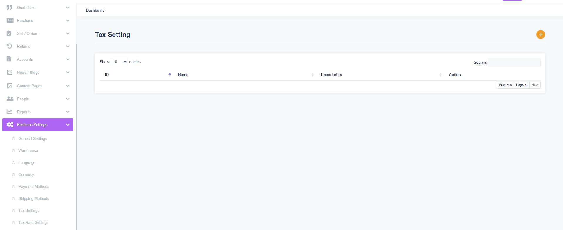 Tax Settings - Themes-Coder